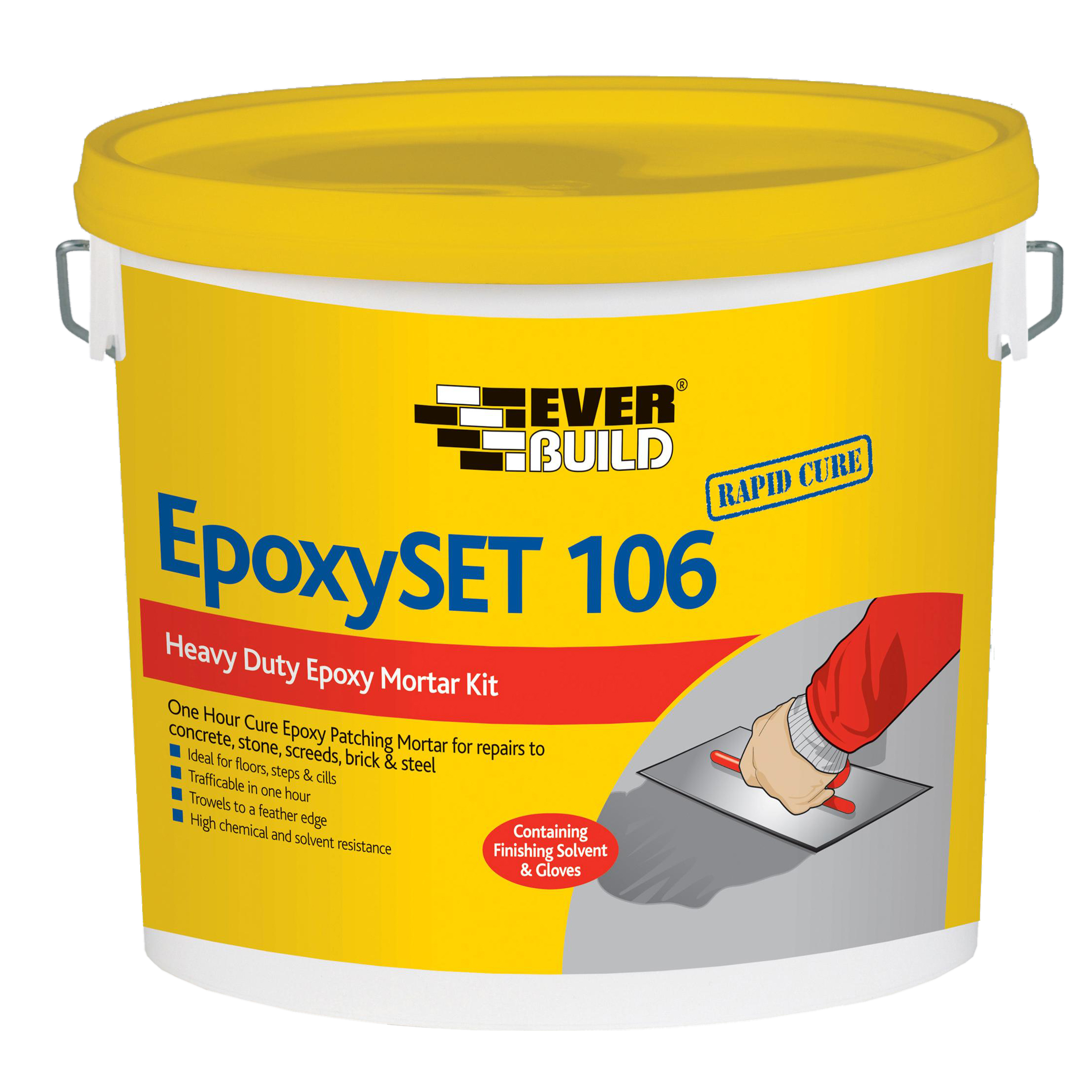 106 Epoxyset 106 Grey 5kg - Resapol