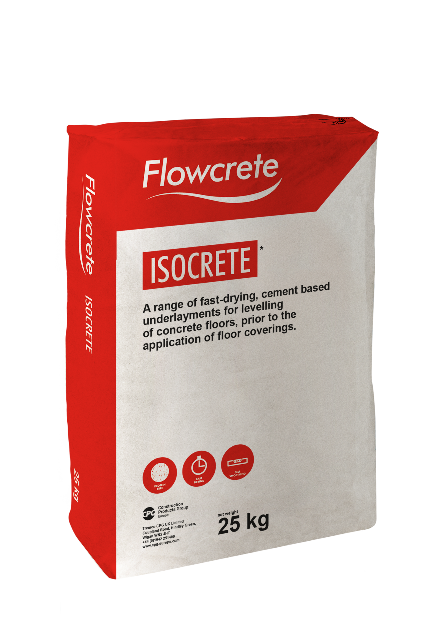 Isocrete SL Renovation Screed 25Kg - Resapol