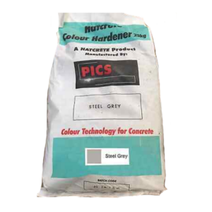 Hatcrete Colour Hardener Steel Grey 25kg - Resapol