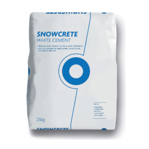 Snowcrete White Cement 25kg - Resapol