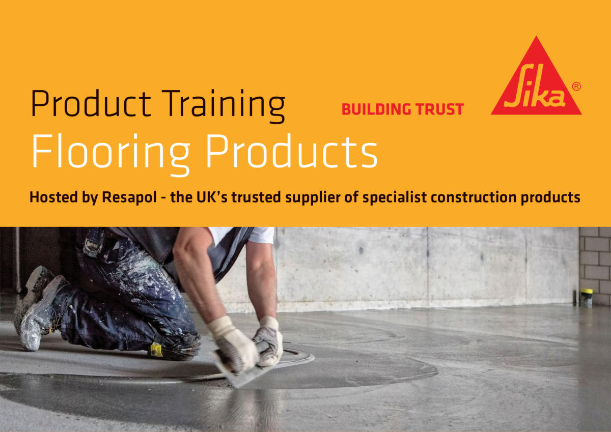 Sika Flooring Training – Resapol Leigh - Resapol