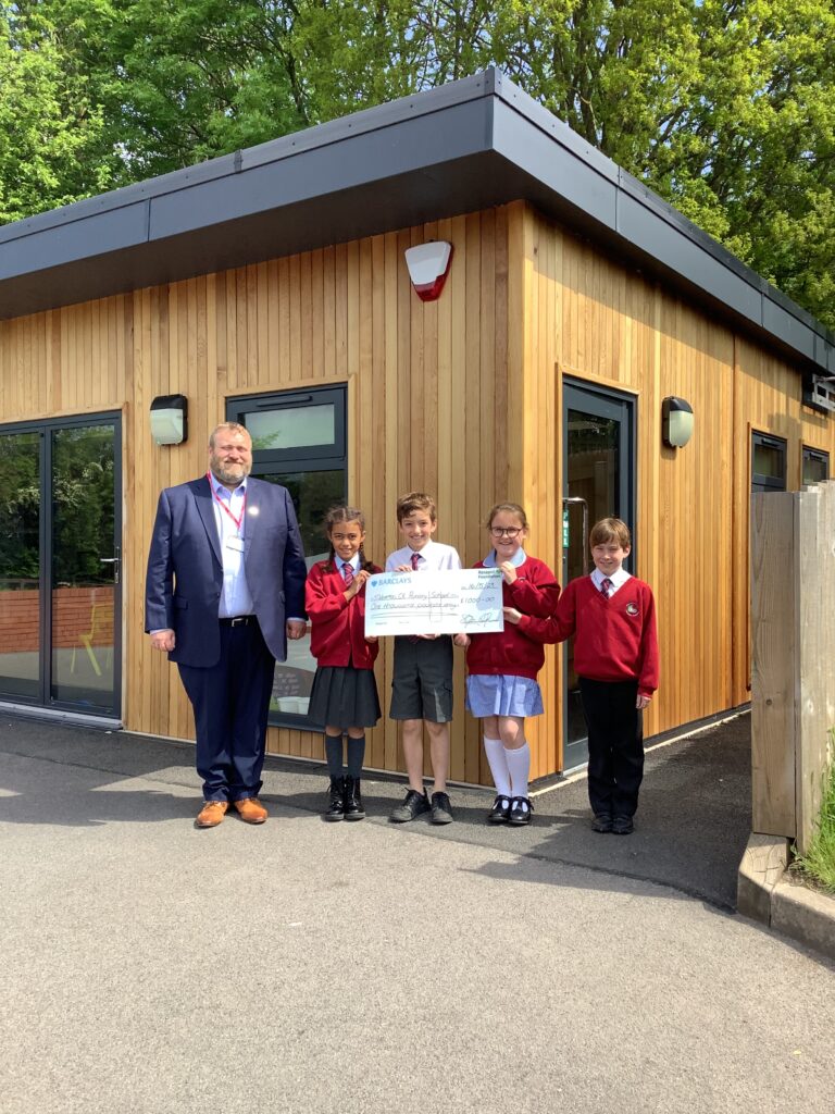 The Resapol Foundation supports Tibberton Primary School