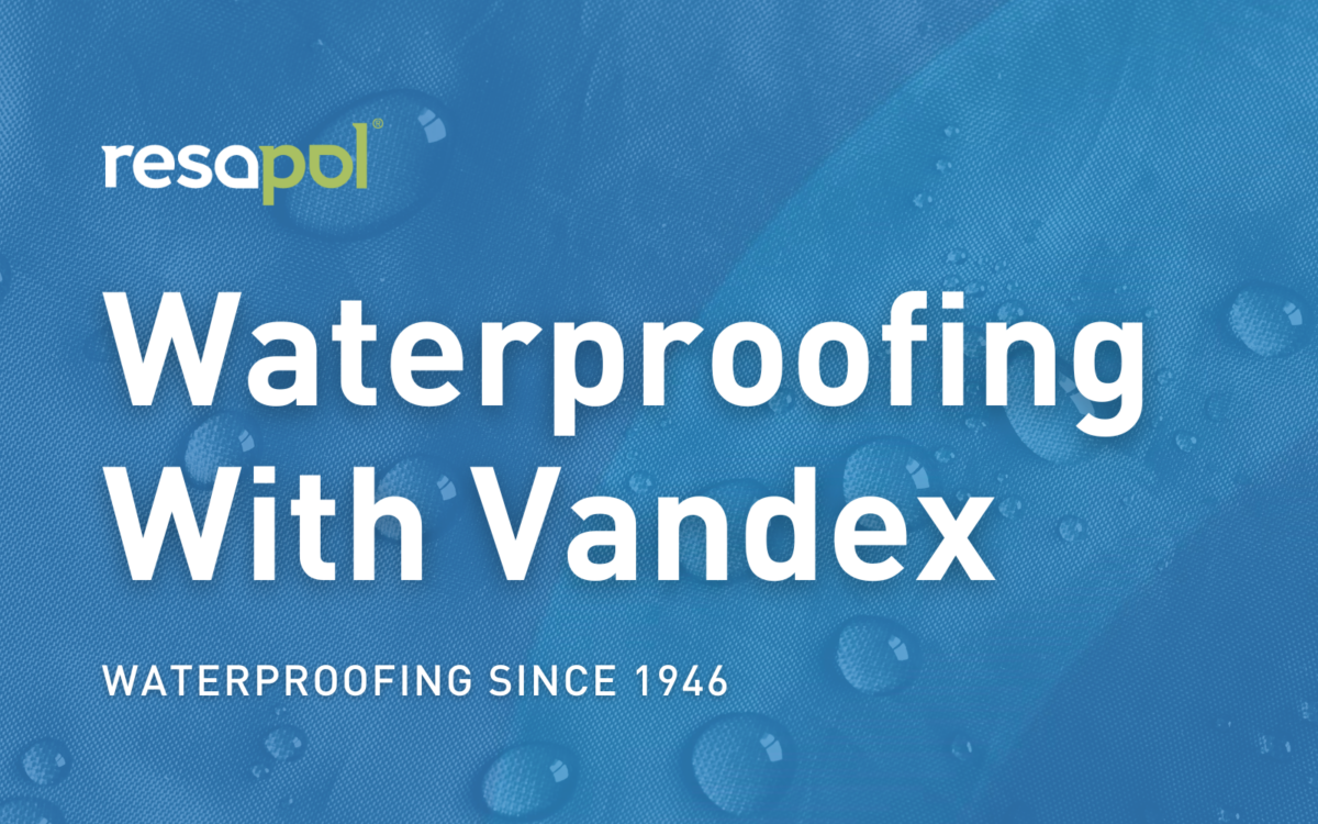 Waterproofing with Vandex - Resapol